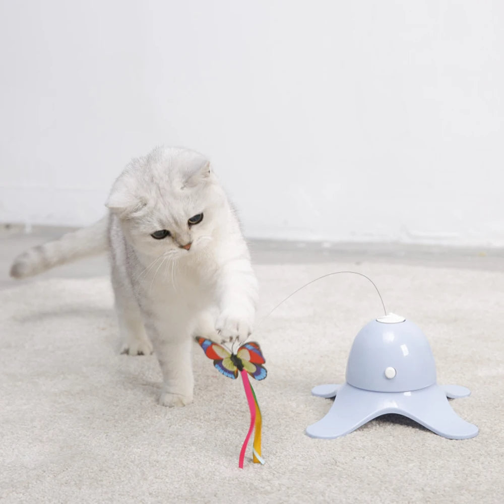 Waggle's Cat Butterfly Toy – Waggle Merch