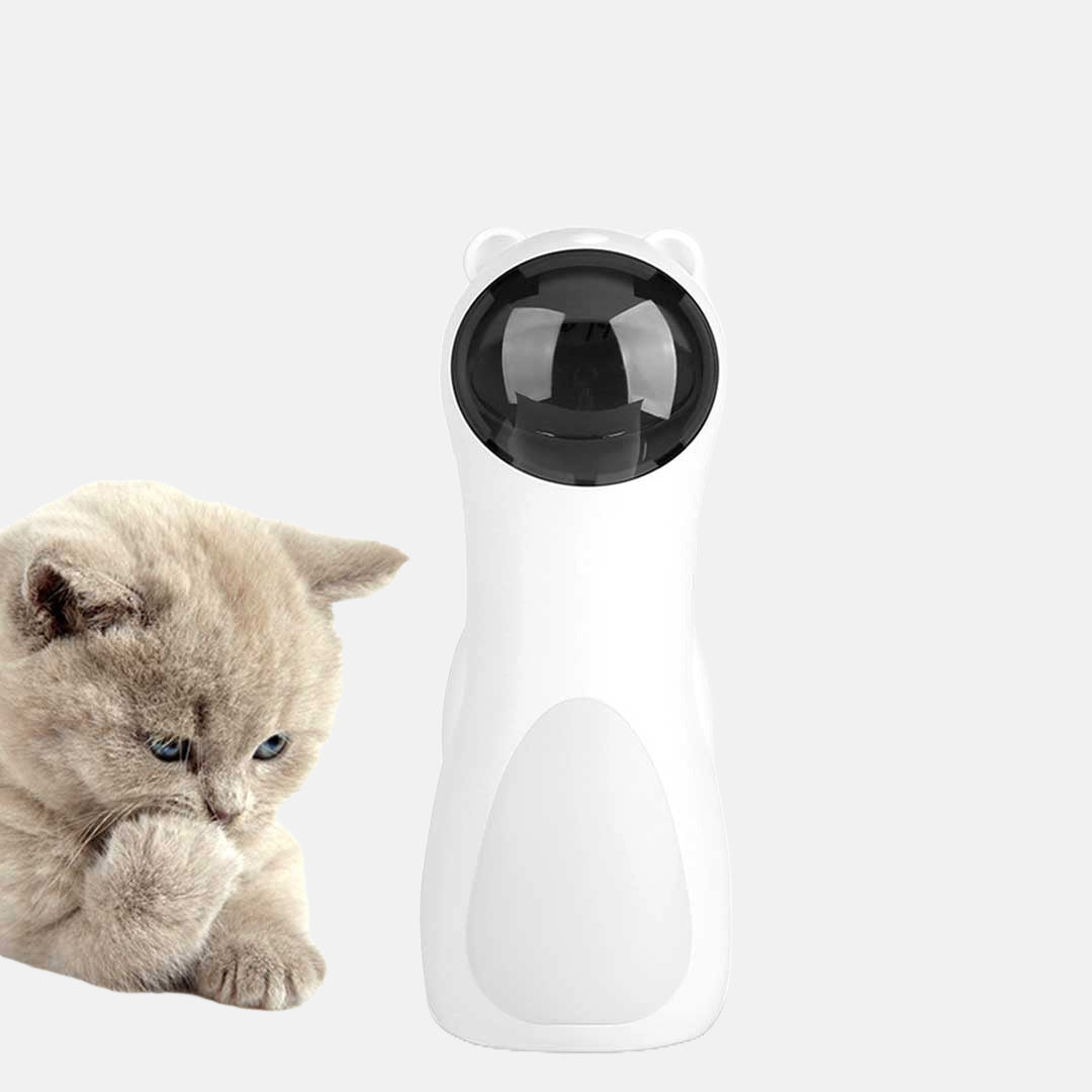 Waggle Automatic Interactive LED Laser Smart Teasing Cat play Toy ...